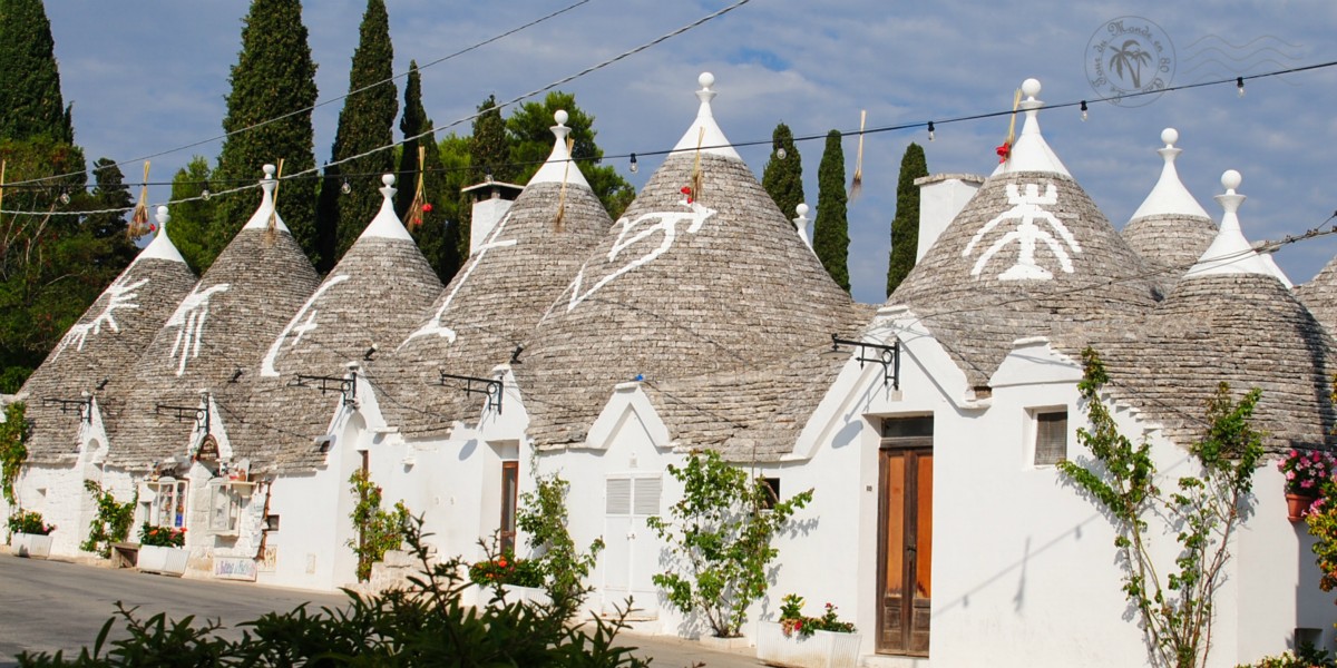 Alberobello - Italie - Le Tour du Monde en 80 Ans